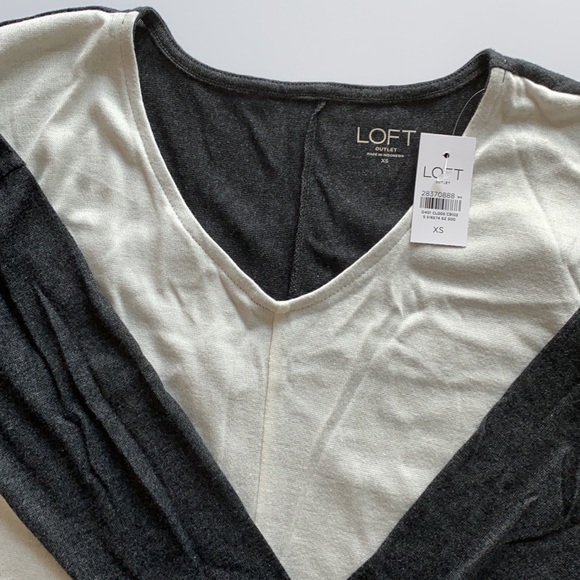 LOFT | Tops | Nwt Loft Colorblock T | Poshmark